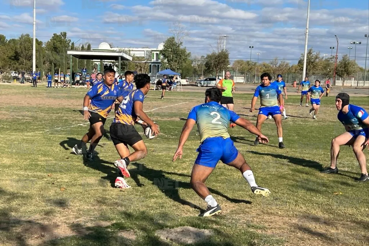Chocan UACJ, UANL y NMSU en el rugby