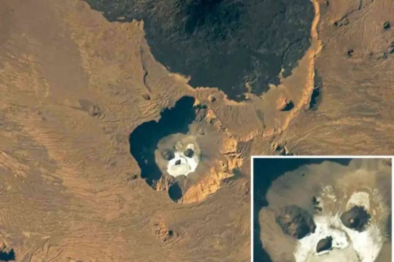 Revela NASA imagen de calavera desde el espacio