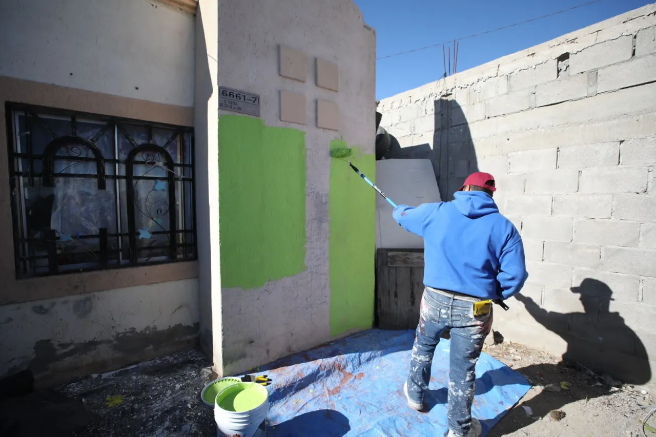 Pintará Desarrollo Social viviendas de la colonia Tarahumara