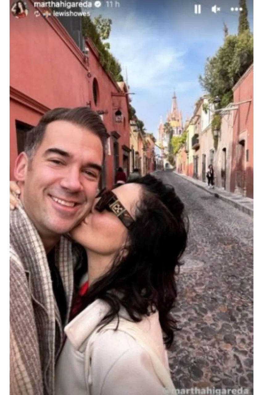 Martha Higareda y su prometido derraman miel en San Miguel de Allende