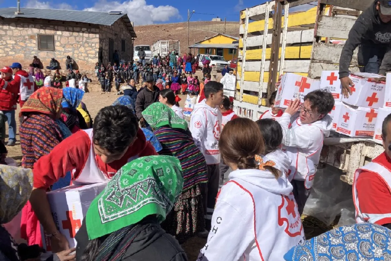 Fundación Sempra y Cruz Roja entregan ayuda en Pamachi y Corareachi