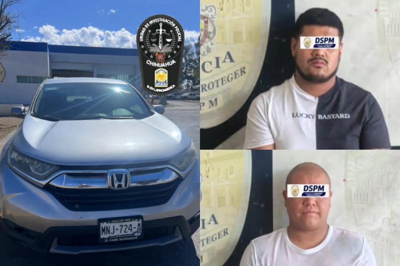 Chihuahua Caen Integrantes De Una Banda Dedicada Al Robo De Vehículos