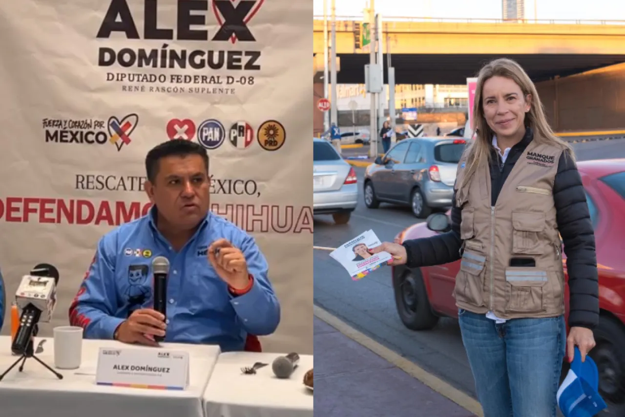 Alex Domínguez y Manque Granados inician actividades de campaña