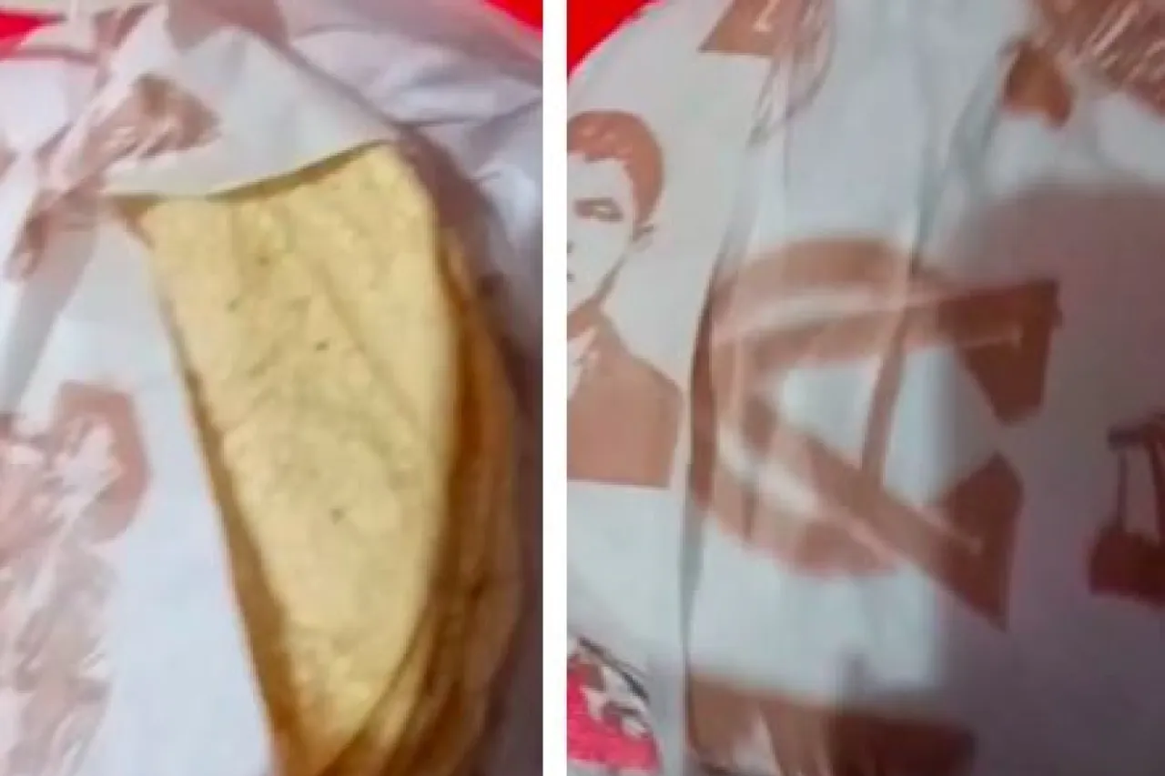 Venden tortillas en papel con cara de Alfredo Olivas