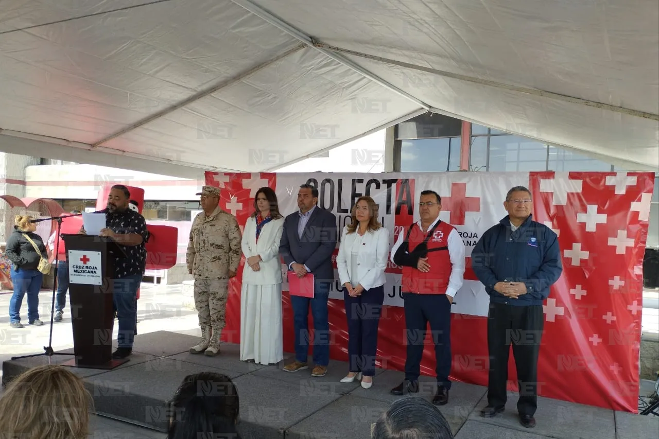 Cruz Roja inicia colecta en Ciudad Juárez
