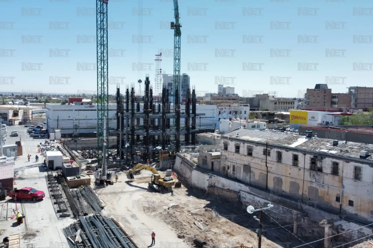 Fotos: Torre de la Plataforma Centinela lleva 20% de avance