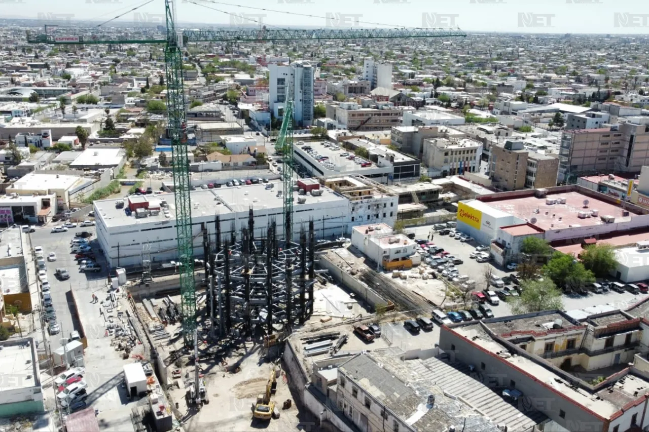 Fotos: Torre de la Plataforma Centinela lleva 20% de avance