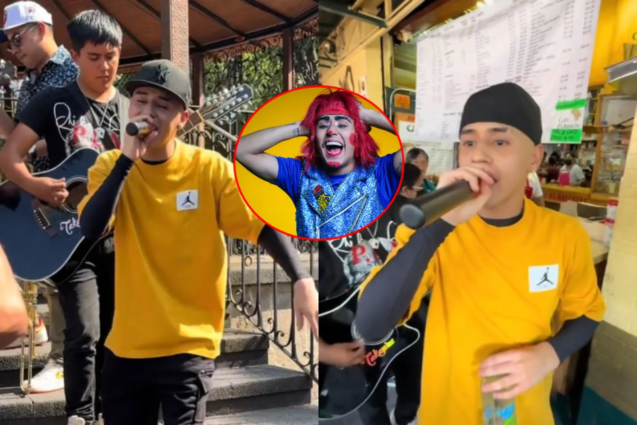 ‘Mejor nadota’; Lapizito causa disgusto al cantar en las calles de CDMX