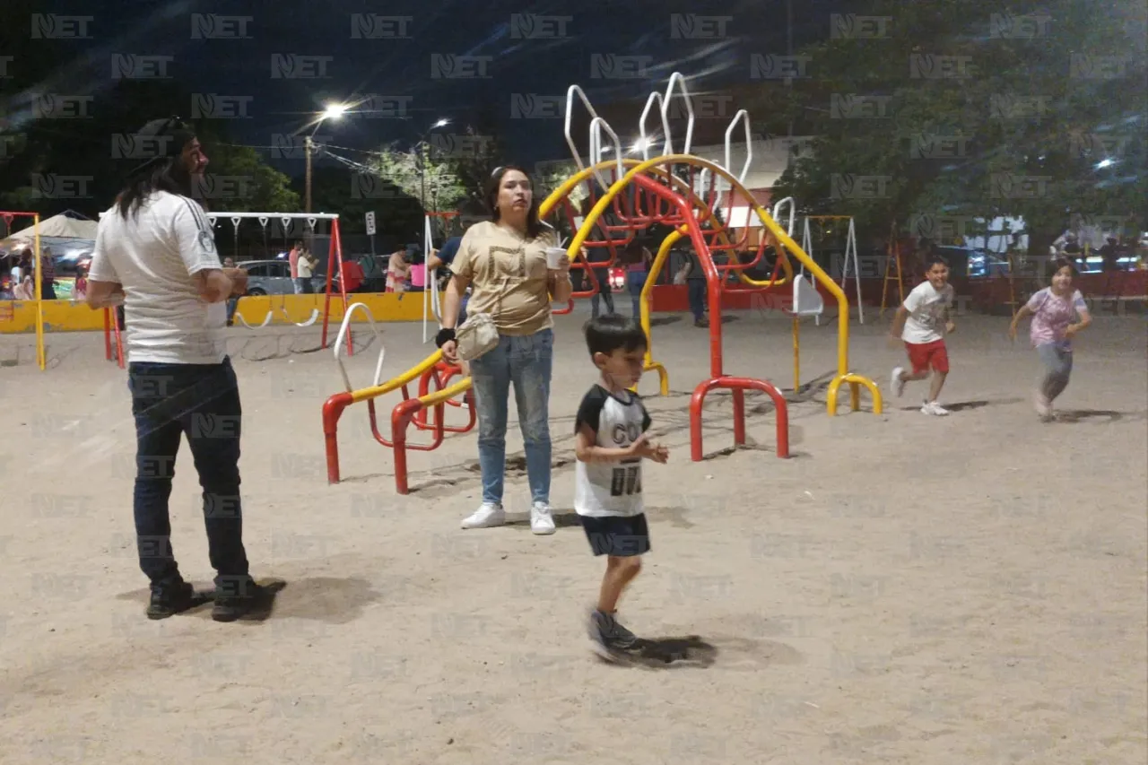 Parque Borunda, uno de los sitios favoritos de las familias juarenses