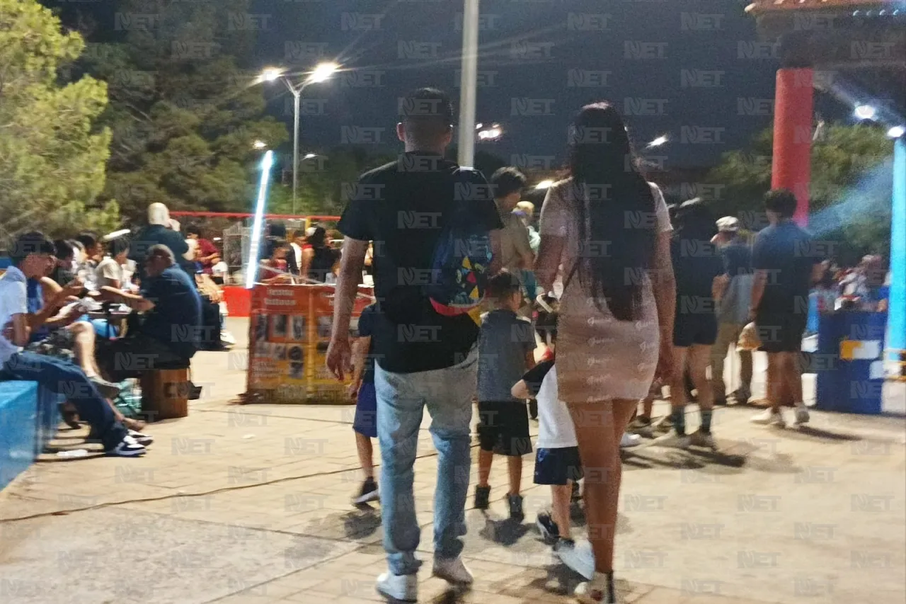 Parque Borunda, uno de los sitios favoritos de las familias juarenses