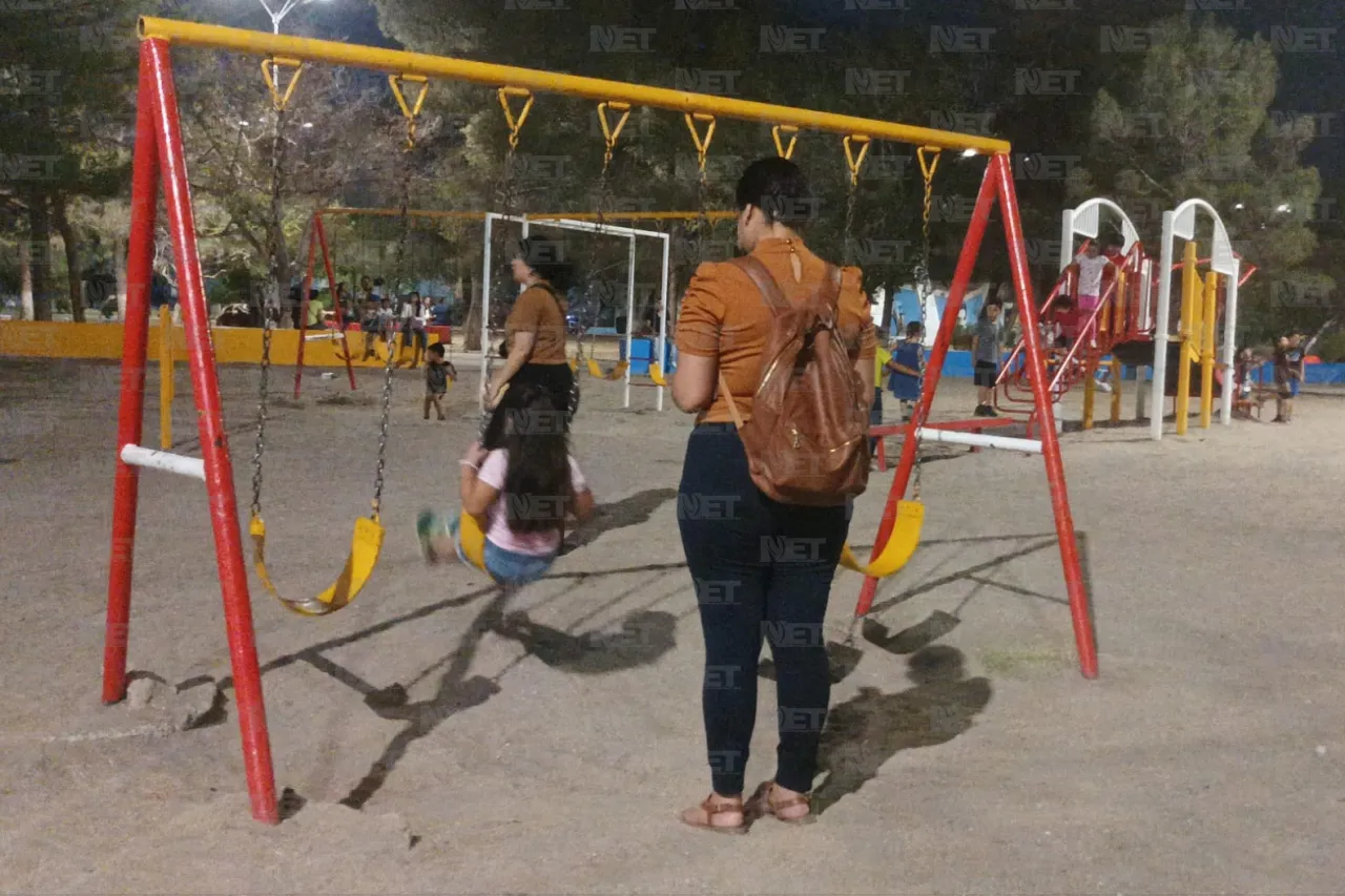 Parque Borunda, uno de los sitios favoritos de las familias juarenses
