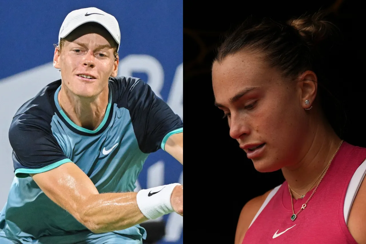 Jannik Sinner y Aryna Sabalenka se coronan en Cincinnati