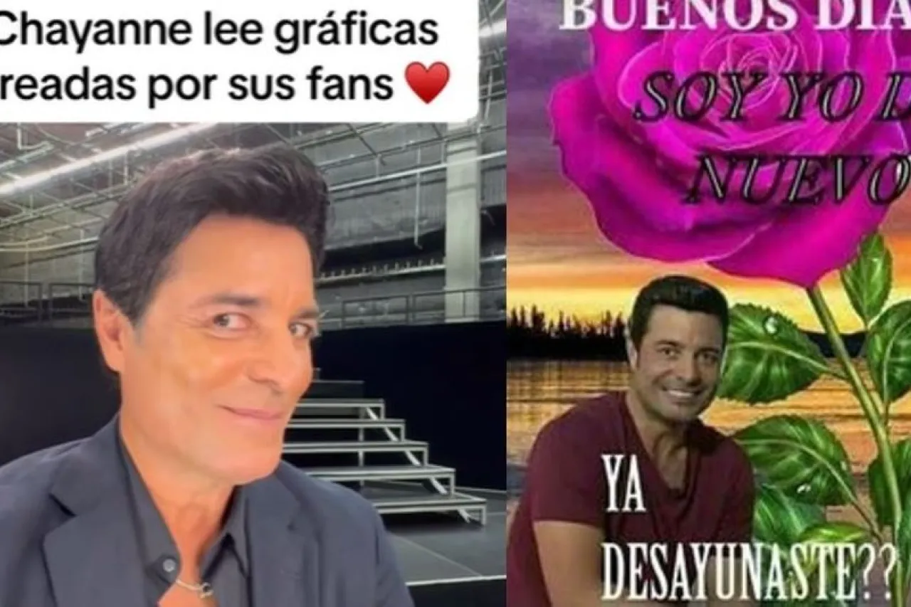 Video: Chayanne reacciona a sus memes con frases de señoras