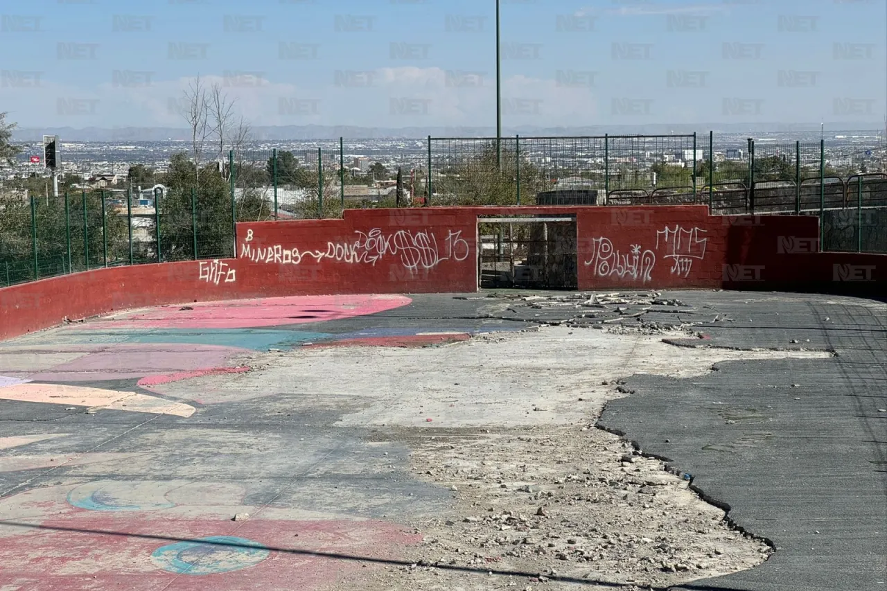 Piden unión vecinal para enfrentar grafiti en parques de Juárez
