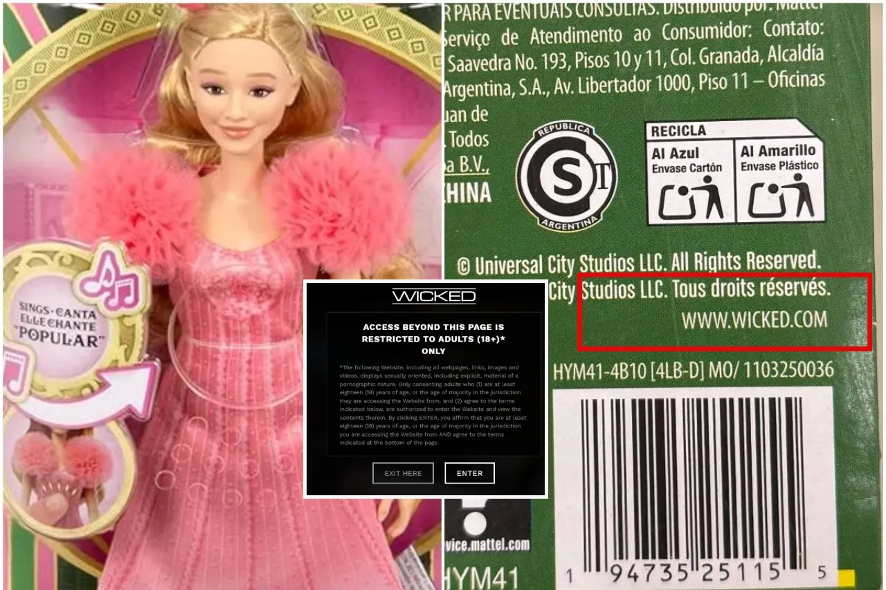 Se disculpa Mattel por error en caja de muñecas 'Wicked'