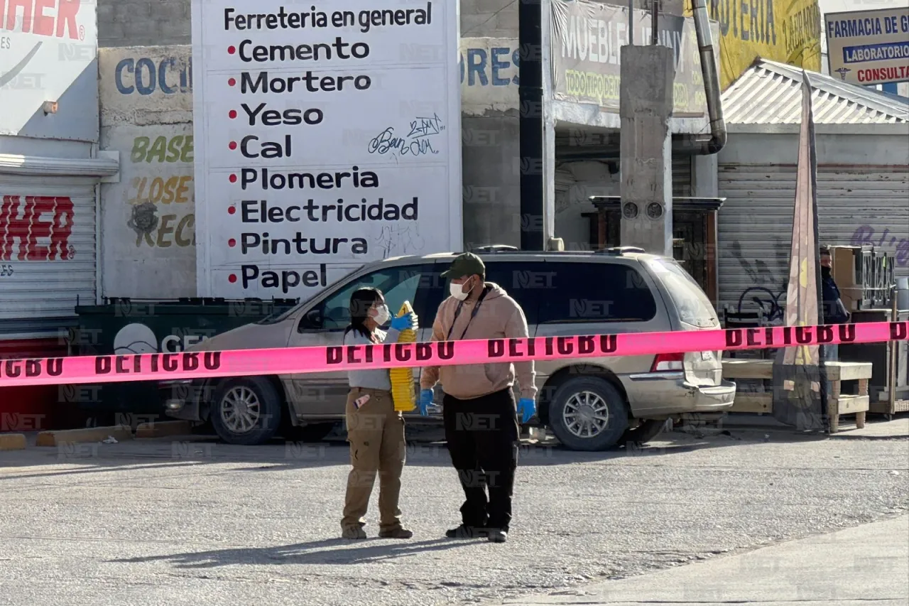 Balacera y persecución inició frente a Secundaria Federal 15