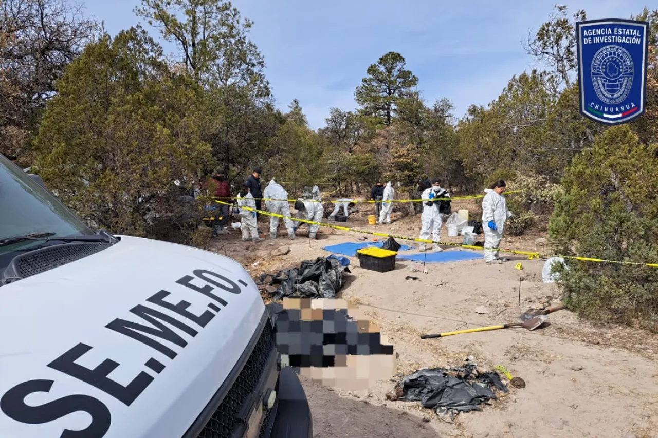 Trabaja Fiscalía en identificación de cuerpos localizados Casas Grandes