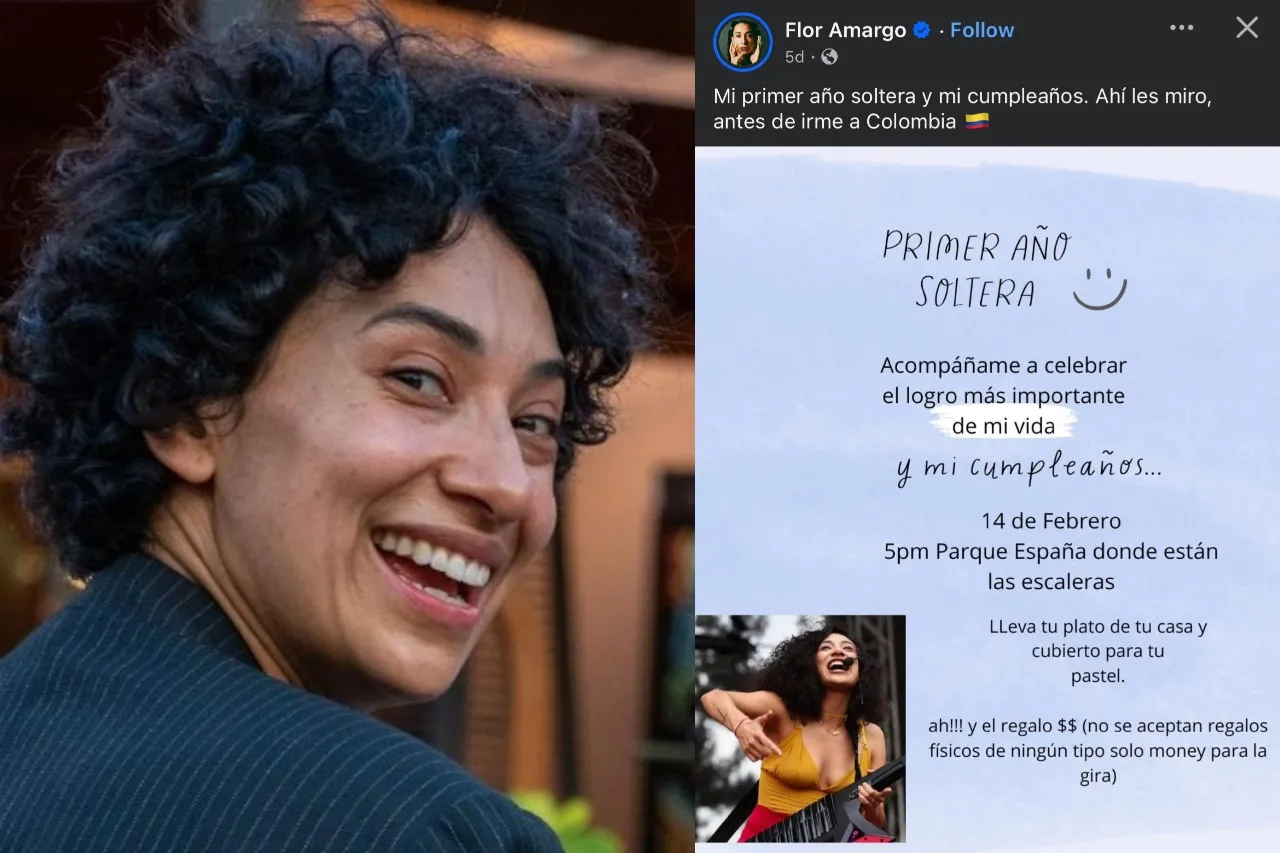 'Solo money'; Flor Amargo pide dinero a sus fans para festejar su ...