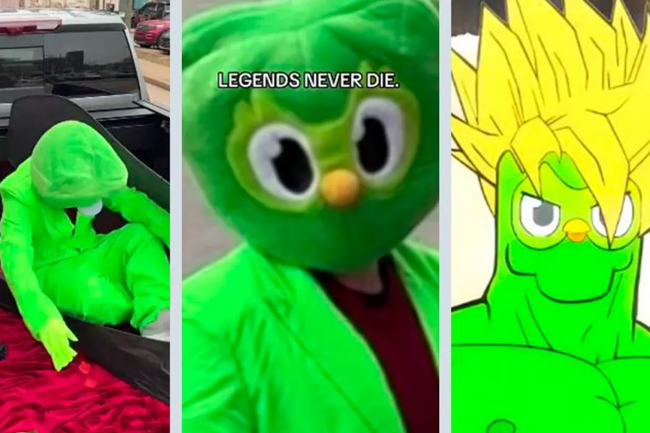¿Usaron las esferas del Dragón? Reviven a búho de Duolingo