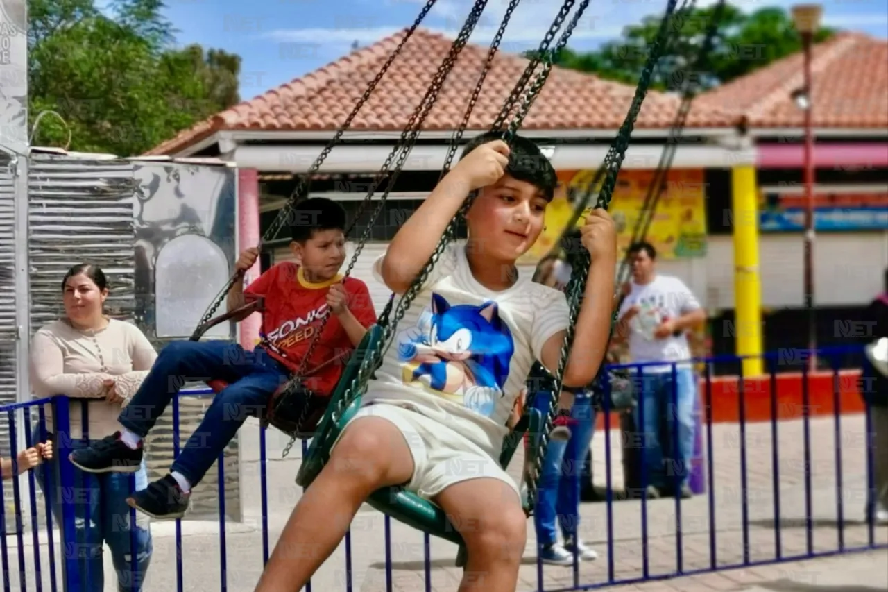Parque Borunda festeja a los niños por adelantado