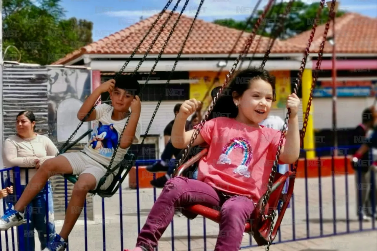 Parque Borunda festeja a los niños por adelantado