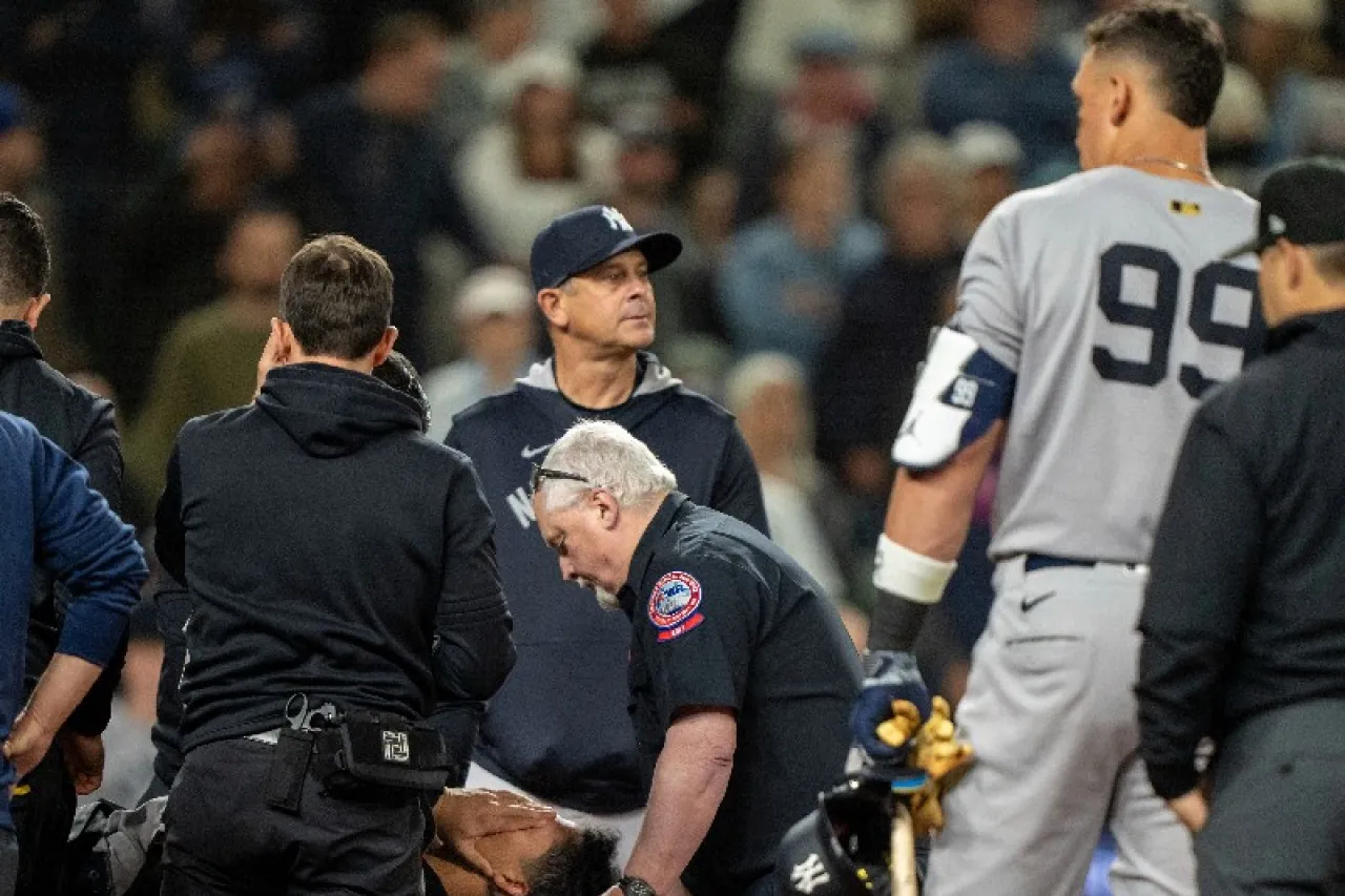 Video: Así se lesionó Oswaldo Cabrera con los Yankees