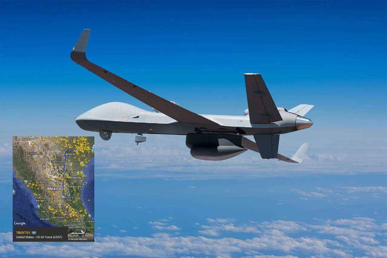 Reportan sobrevuelo de dron estadunidense sobre el Edomex