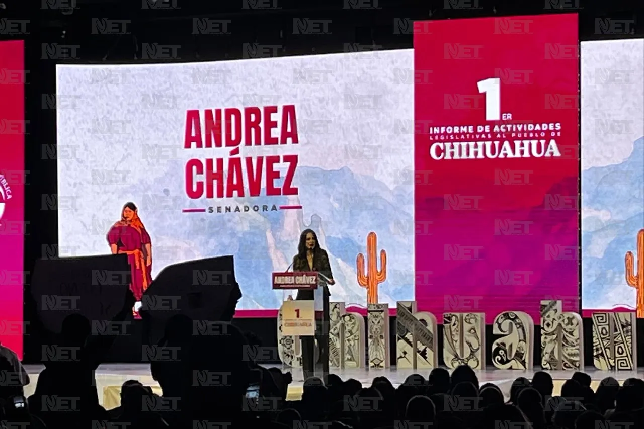 Andrea Chávez resalta cercanía con comunidades en su Primer Informe