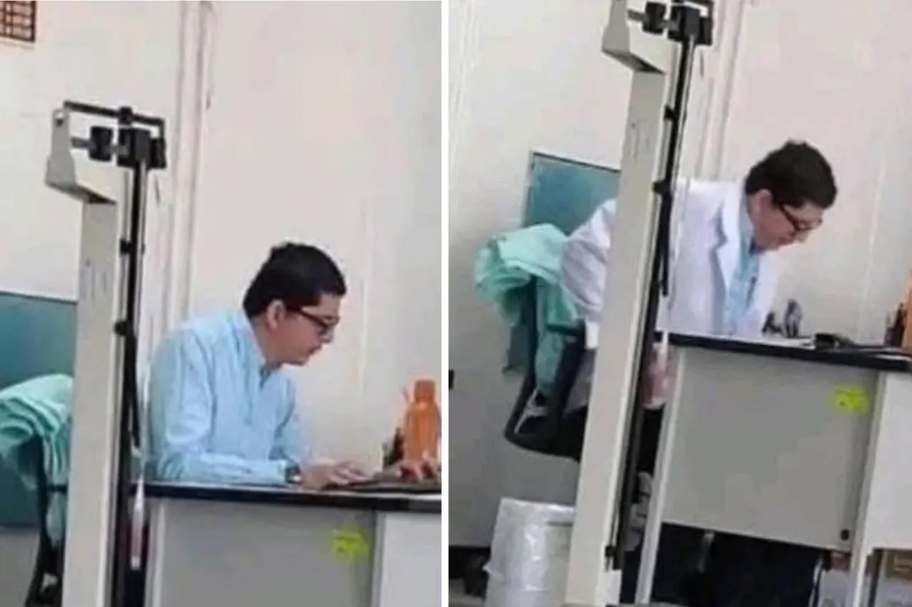 Médico del IMSS se pone la bata, ocupa el lugar de su asistente y da ...