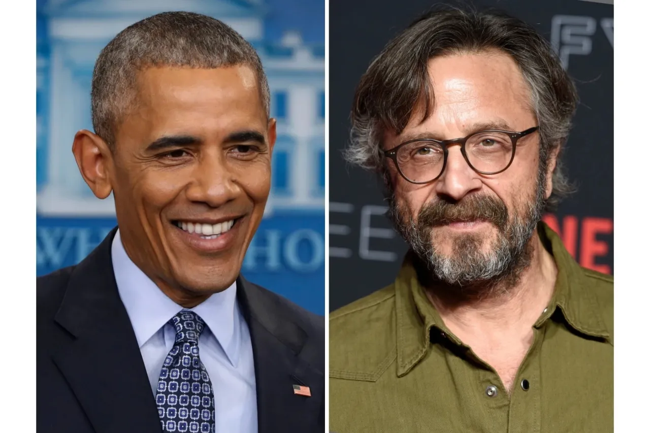 Marc Maron finaliza su podcast con su último invitado, Barack Obama