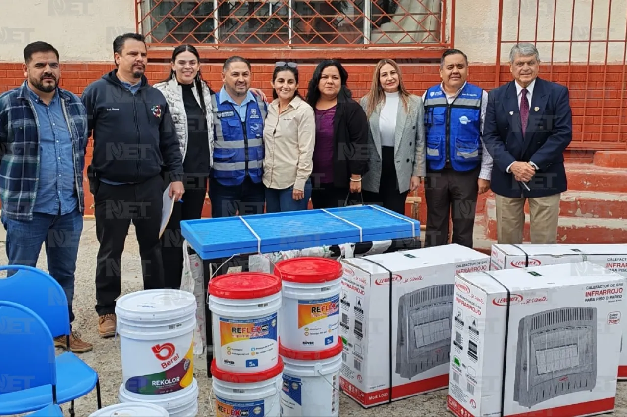 Ichife entrega mobiliario y materiales a 109 escuelas en Juárez