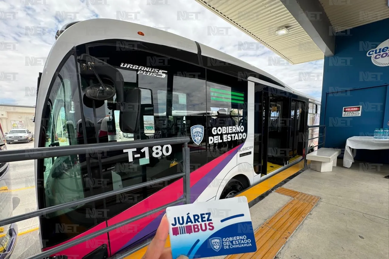 A esta hora terminará servicio el Juárez Bus en Navidad