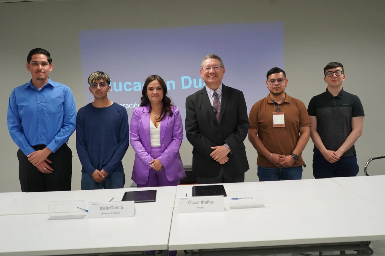 Integra Siemens a estudiantes de la UTCJ en modelo dual